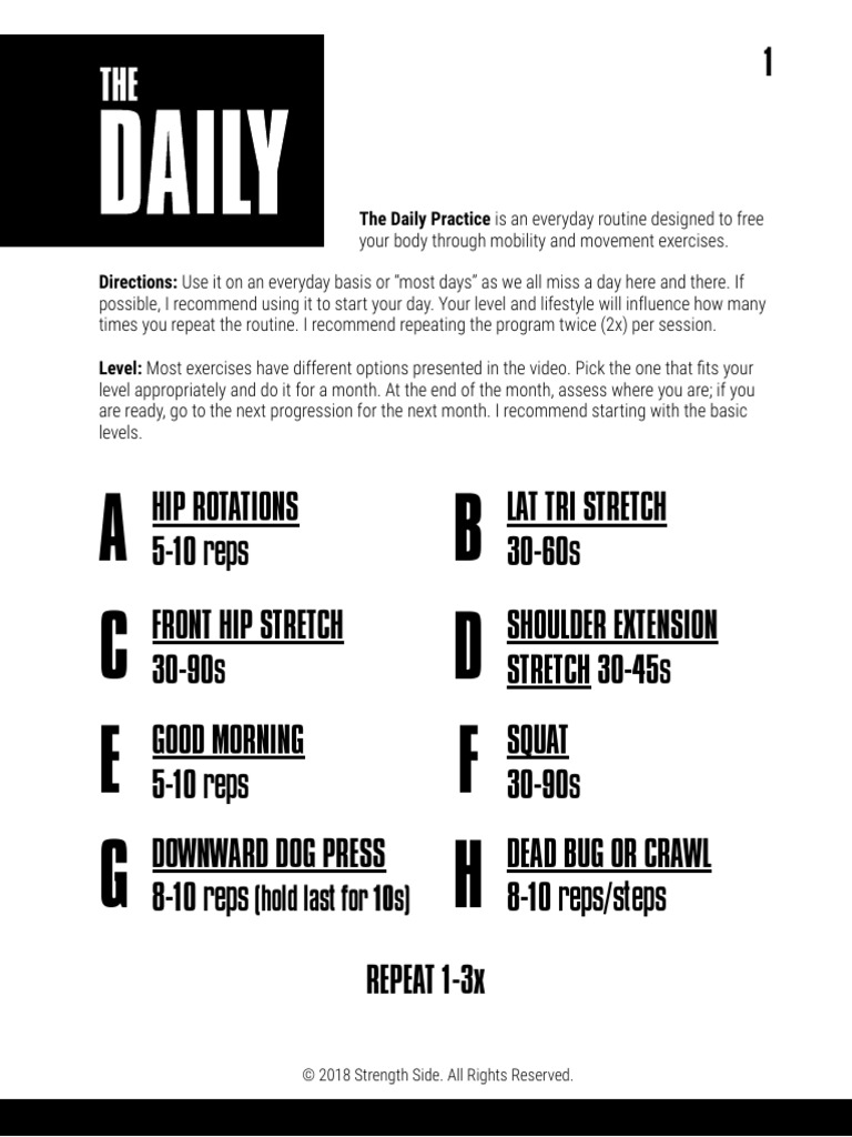 The Daily Practice PDF | PDF
