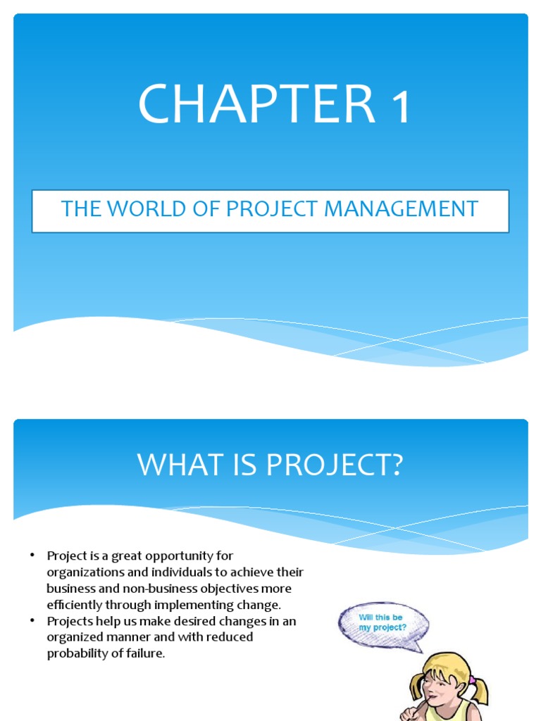 CHAPTER 1-Project Management | PDF