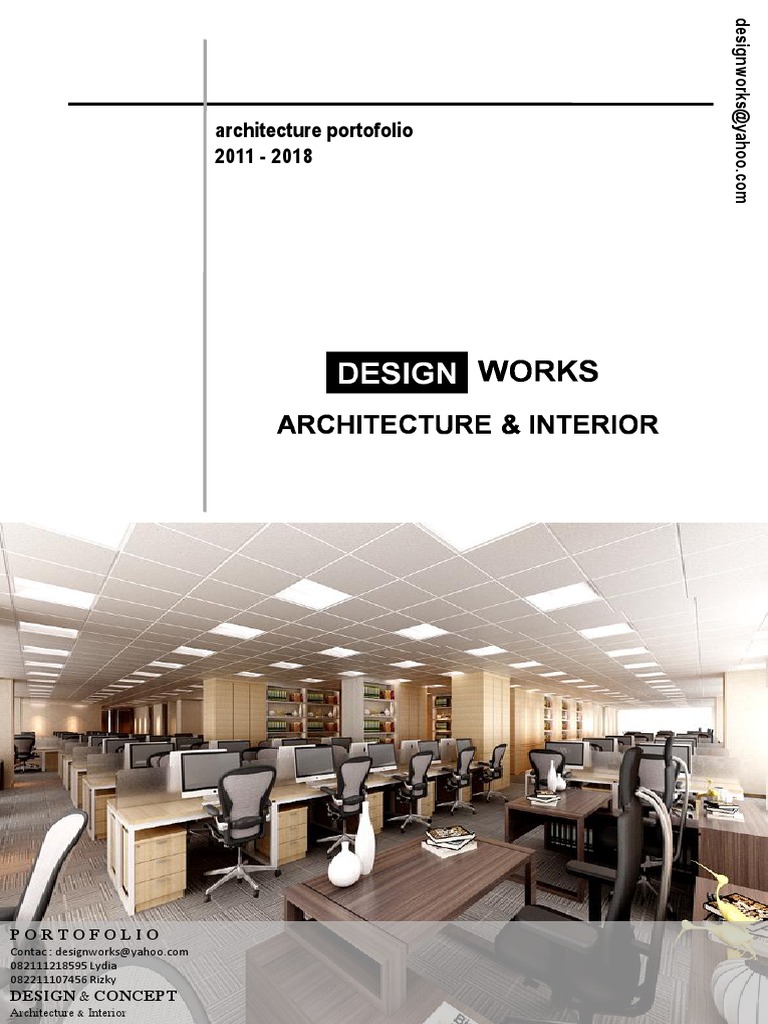 Portofolio Arsitektur Design Works | PDF | Seni