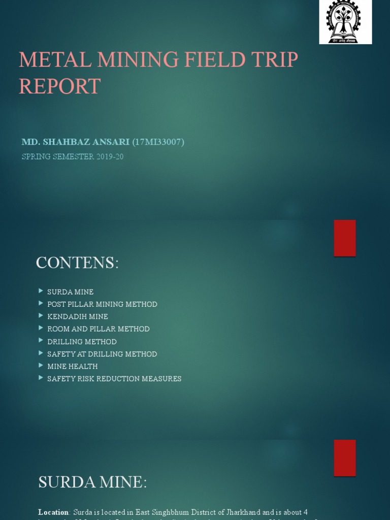 Metal Mining Field Trip Report | PDF | Mining | Copper