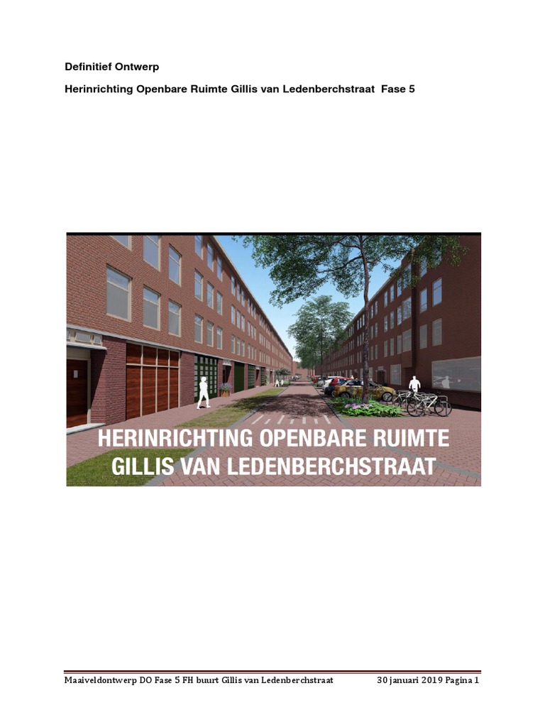 Definitief Ontwerp Fase 5 Concept Versie 30-01-2019-Samengevoegd | PDF