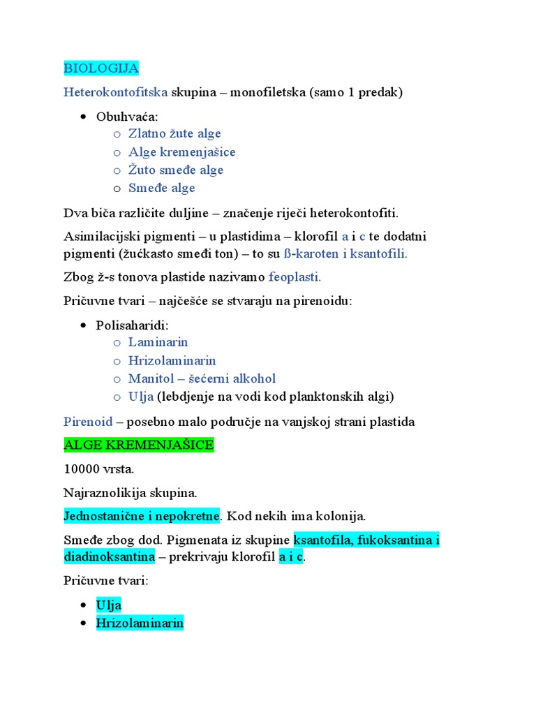 Biologija | PDF