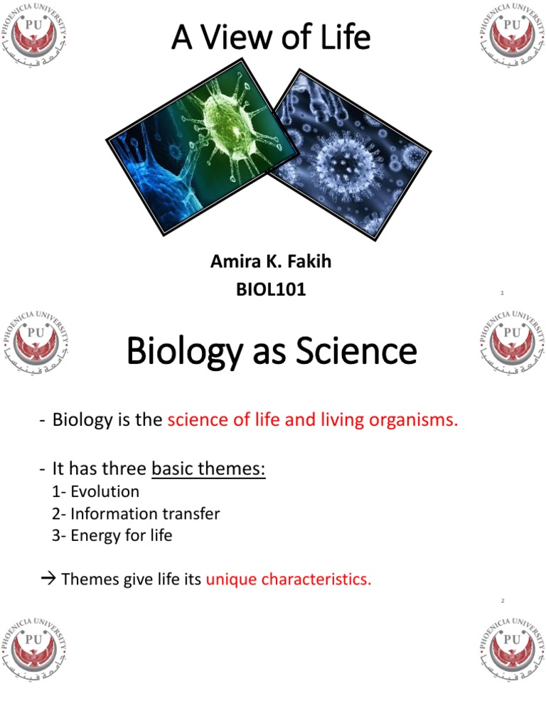 Key Themes in Biology Explained | PDF | Organisms | Cell (Biology)