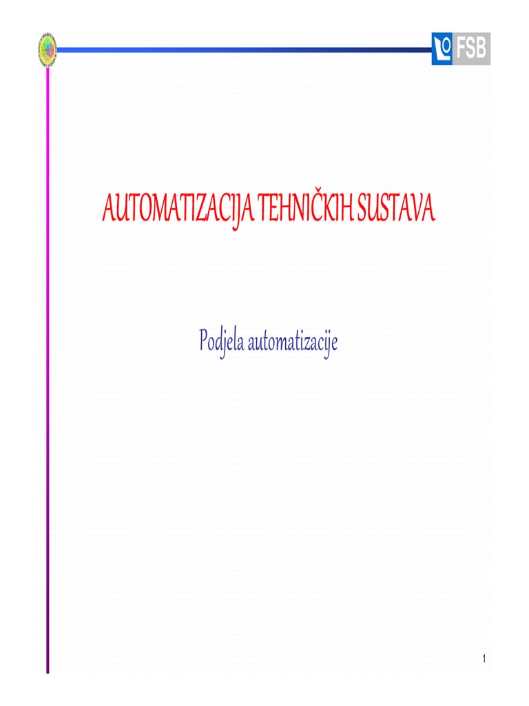 Automatika-P01 | PDF