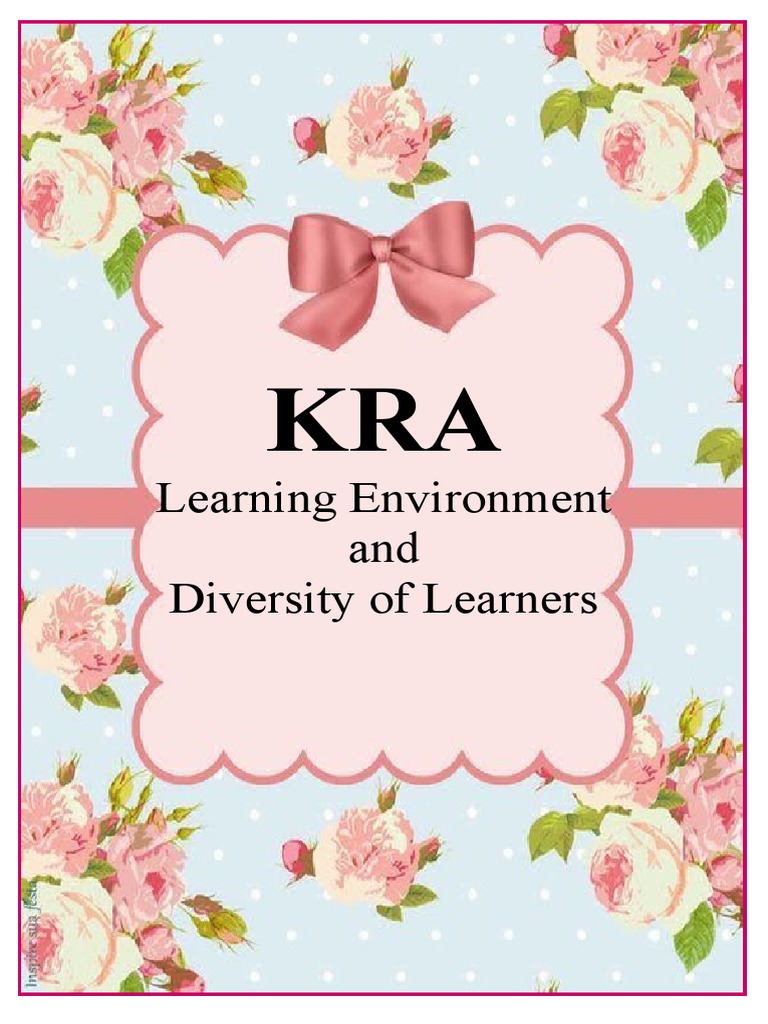 KRA Learning Environments for Diverse Students | PDF