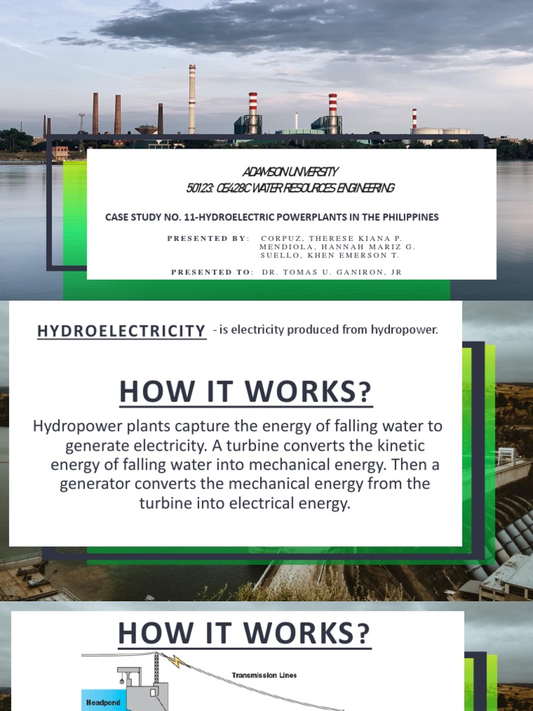 Hydroelectric Power Plants in the Philippines | PDF | Hydroelectricity ...