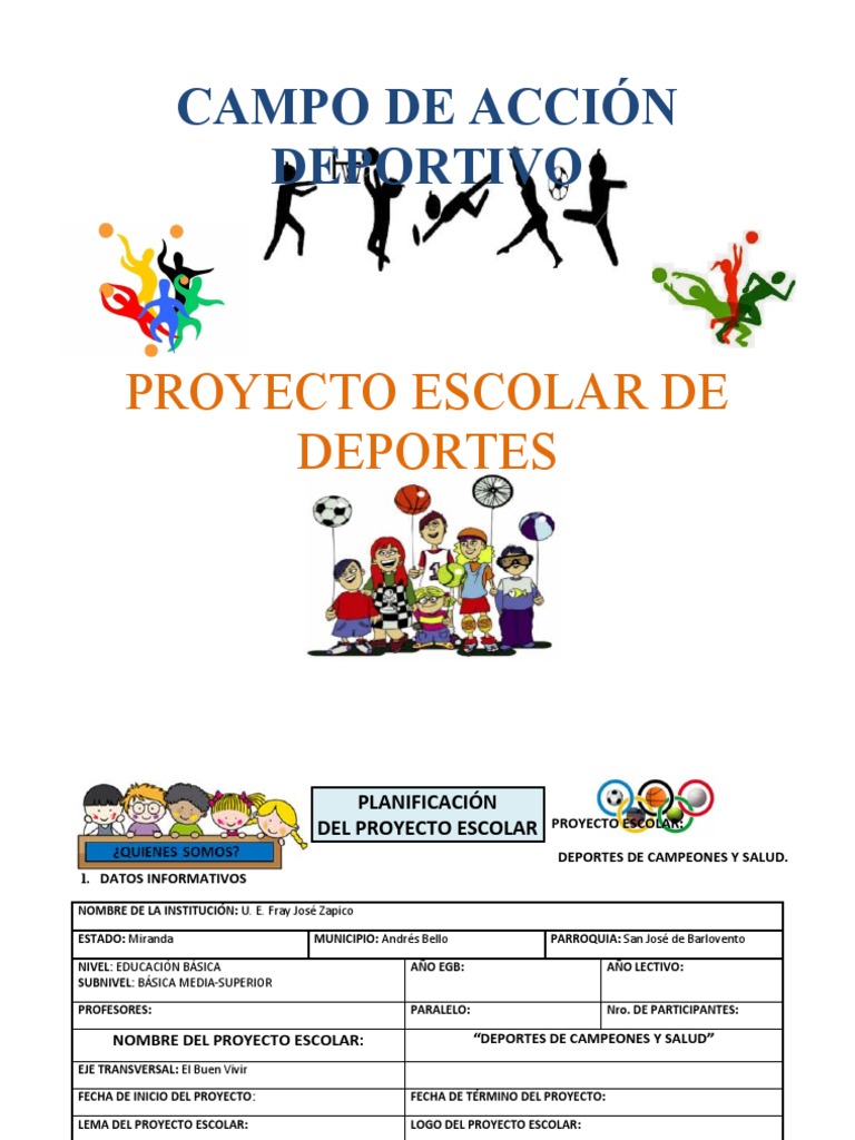 PROYECTO de DEPORTES | PDF | Deportes | Vóleibol