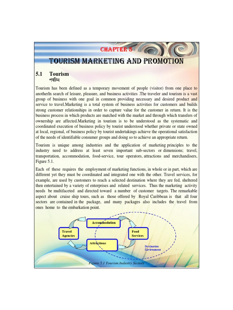 05 Tourism Marketing and Promotion | PDF | Pricing | Marketing