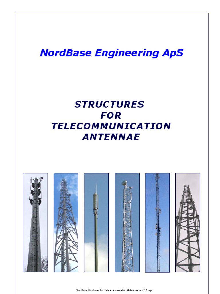 NETC Structures For Telecommunication Antennae Rev 2.2 BSP | PDF