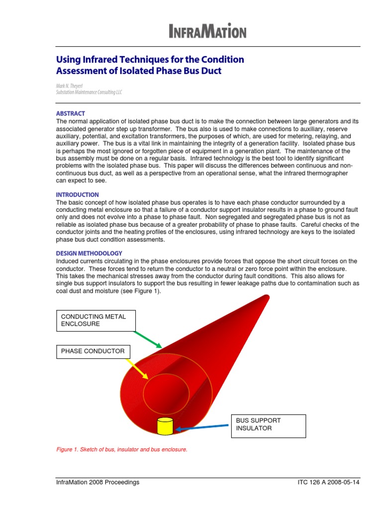 Using IR For Iso-Phase Bus Duct-Theyerl | Download Free PDF | Electric ...