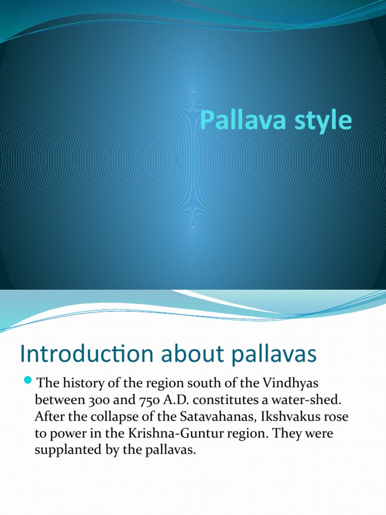 Pallava Style | Download Free PDF | Religion And Belief