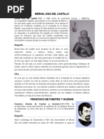 Bernal Diaz Del Castillo | PDF | Hernán Cortés | México colonial