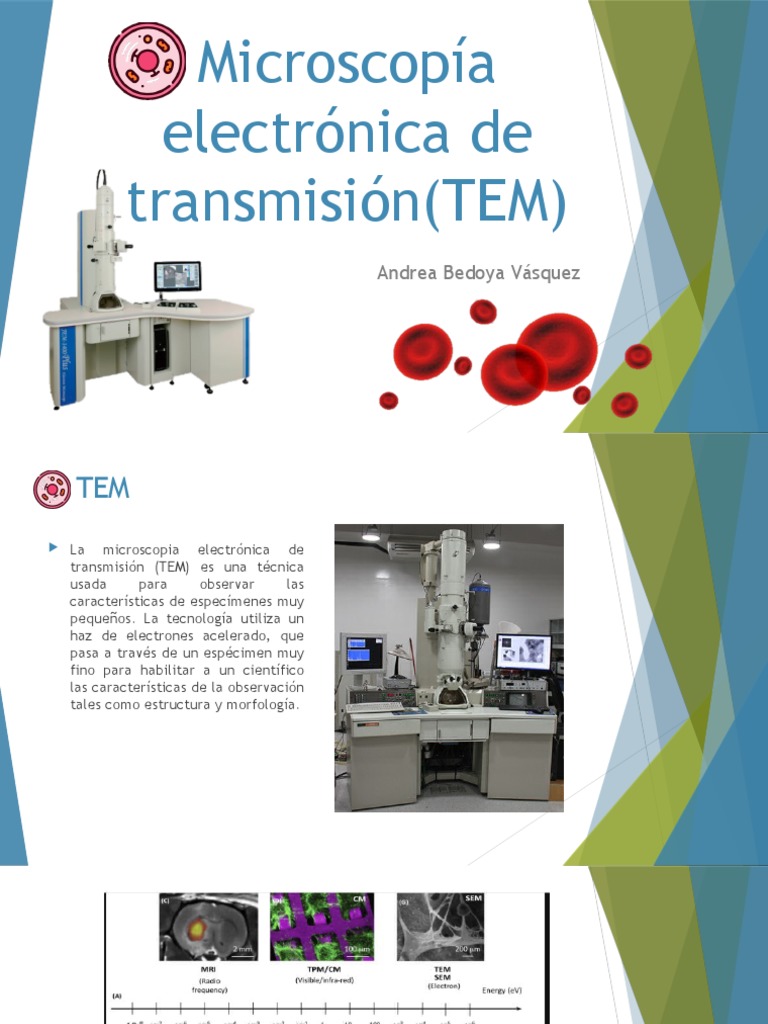 Microscopía Electrónica de Transmisión (TEM) | PDF