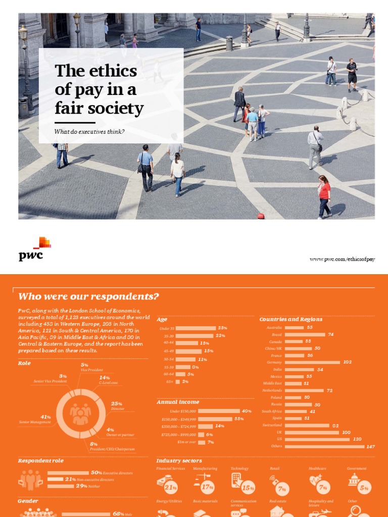The Ethics Ofpayina Fair Society: What Do Executives Think? | PDF ...