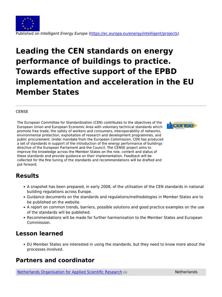 intelligent_energy_europe_-_leading_the_cen_standards_on_energy ...