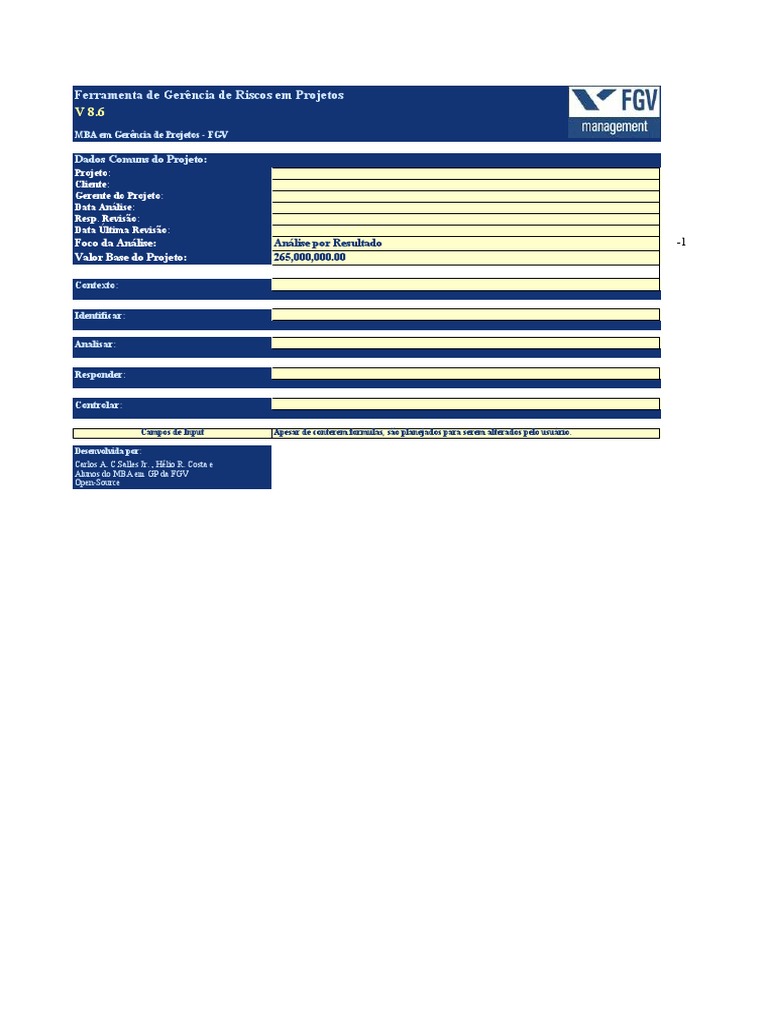 GerenciaDeRiscos VABC | PDF