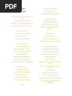 Speechless Lyrics by Naomi Scott | PDF | Art | Poetry