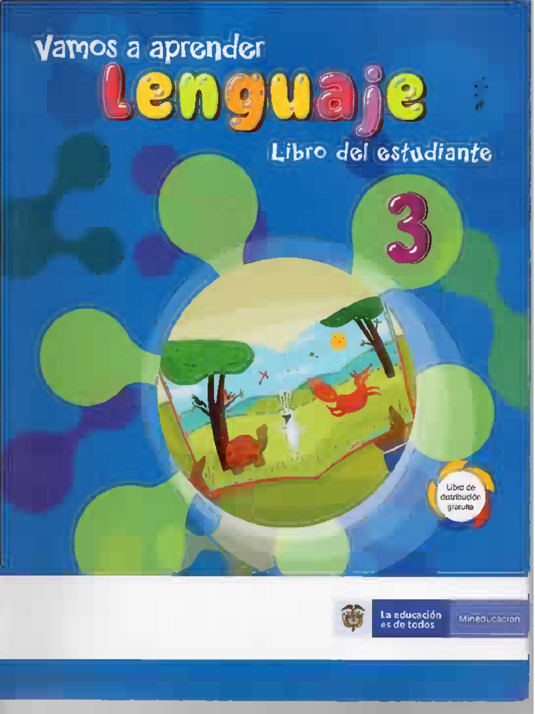 Vamos A Aprender Lenguaje 3 Libro Del Estudiante | PDF