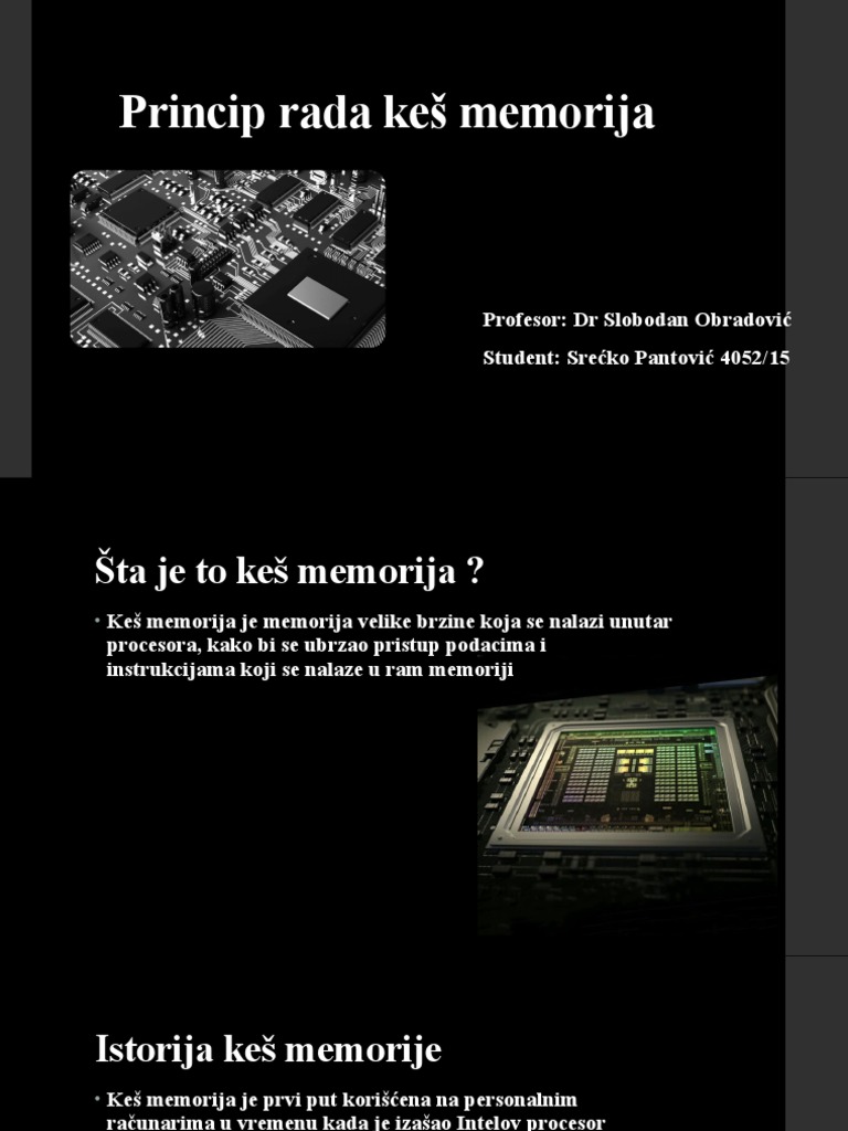 Princip Rada Kes Memorija | PDF