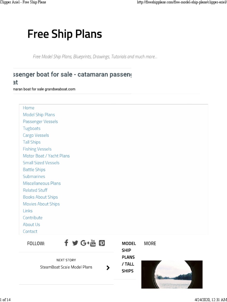 Clipper Ariel | PDF | Ships | Shipping