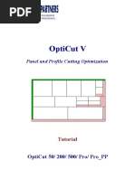 OptiCut V Cutting Optimization Guide | PDF | File Format | Mathematical ...