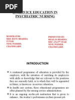 Inservice Education | PDF | Nursing | Employment