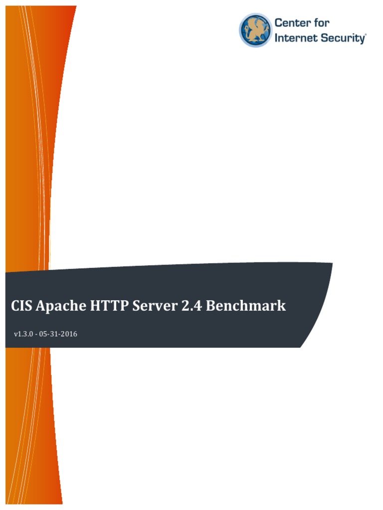 CIS Apache HTTP Server 2.4 Benchmark v1.3.0 PDF | PDF | Apache Http Server | Transport Layer ...