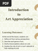 Module 1 Art Appreciation | PDF | The Arts | Shape