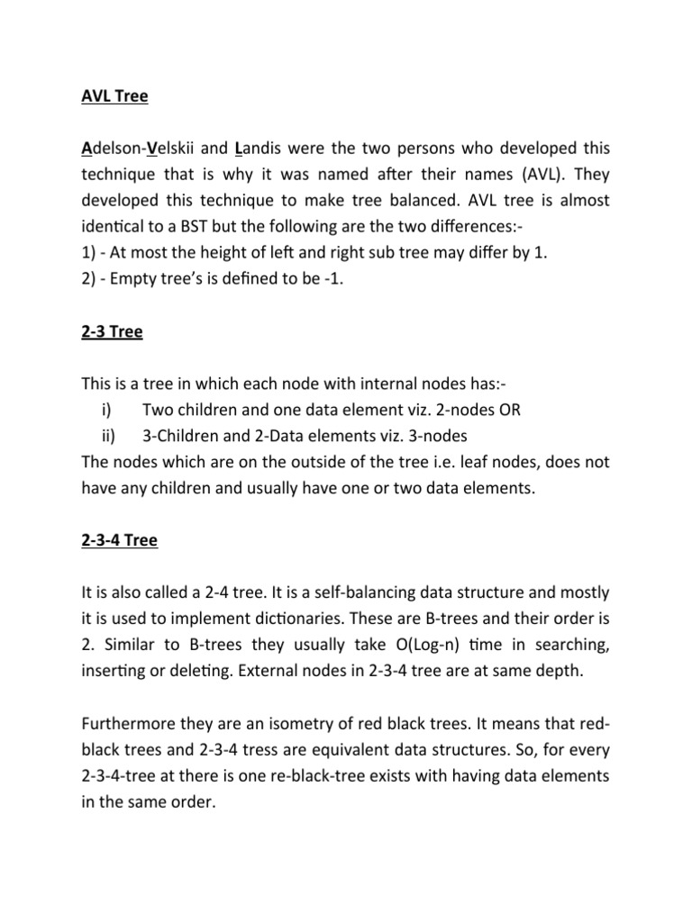 AVL Tree Assignment | PDF | Computer Data | Computing