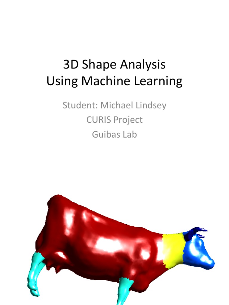 3d Shape Analysis Machine Learning Pdf Artificial Intelligence