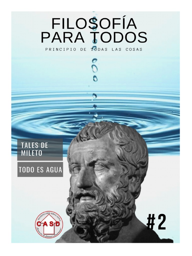 FILOSOFIA Tales de Mileto | PDF | Aristóteles | Science