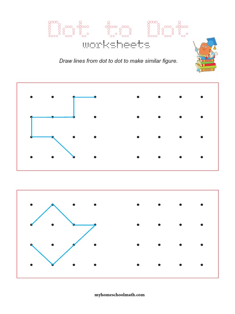 Dot To Dot: Worksheets | PDF