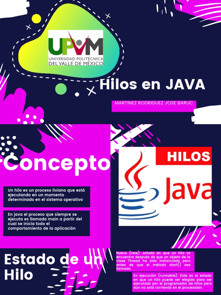 Hilos en JAVA | PDF | Hilo (Computación) | Java (lenguaje de programación)
