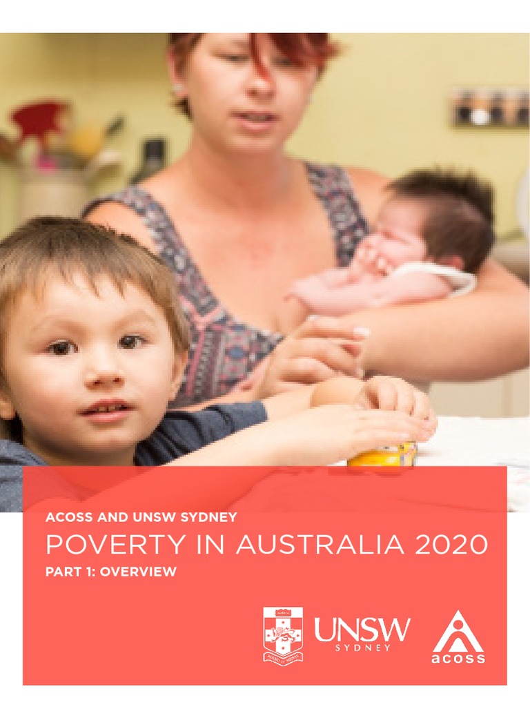Poverty in Australia 2020: Acoss and Unsw Sydney | PDF | Poverty ...