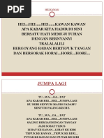 Lirik Mama Pung Sombayang | PDF | Puisi