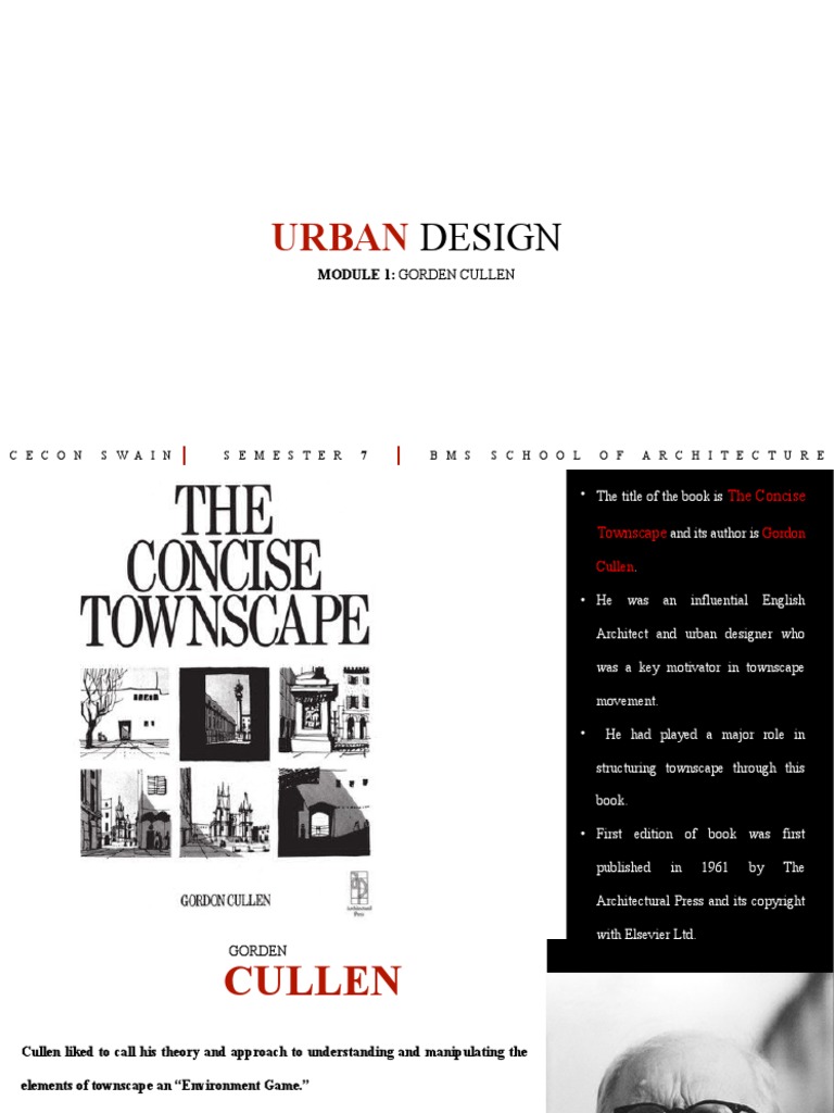 Gorden Cullen - Concise Townscape | PDF | Urban Design | Space