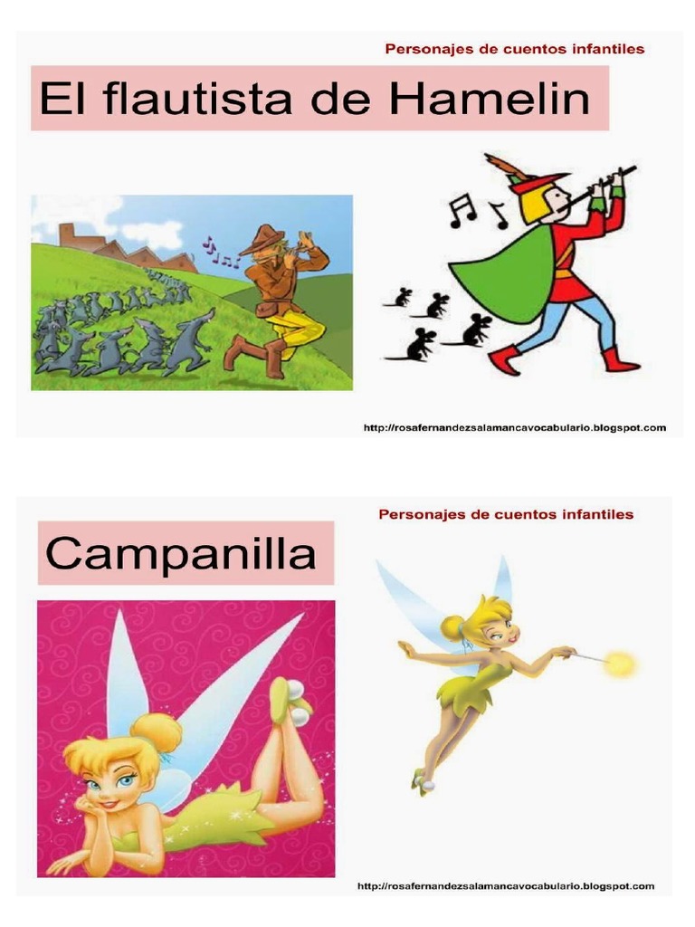 Personajes de Cuentos | PDF