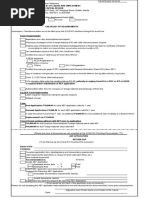 Aep Checklist of Requirements | PDF | Notary Public | Government