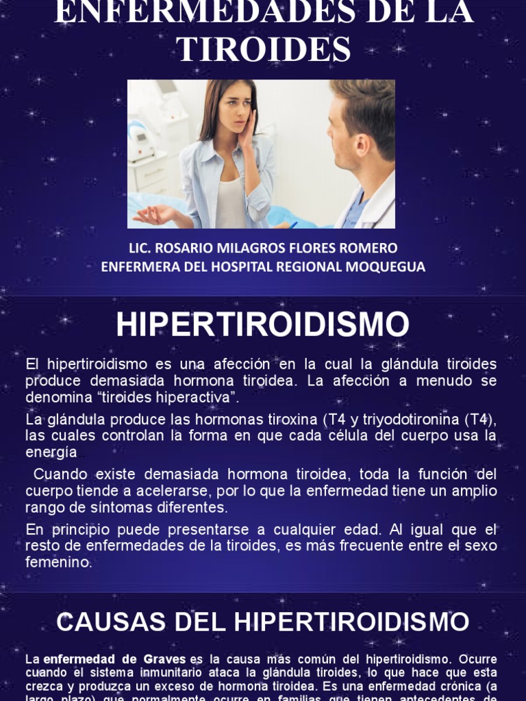 Enfermedades de La Tiroides | PDF | Tiroides | Hipertiroidismo