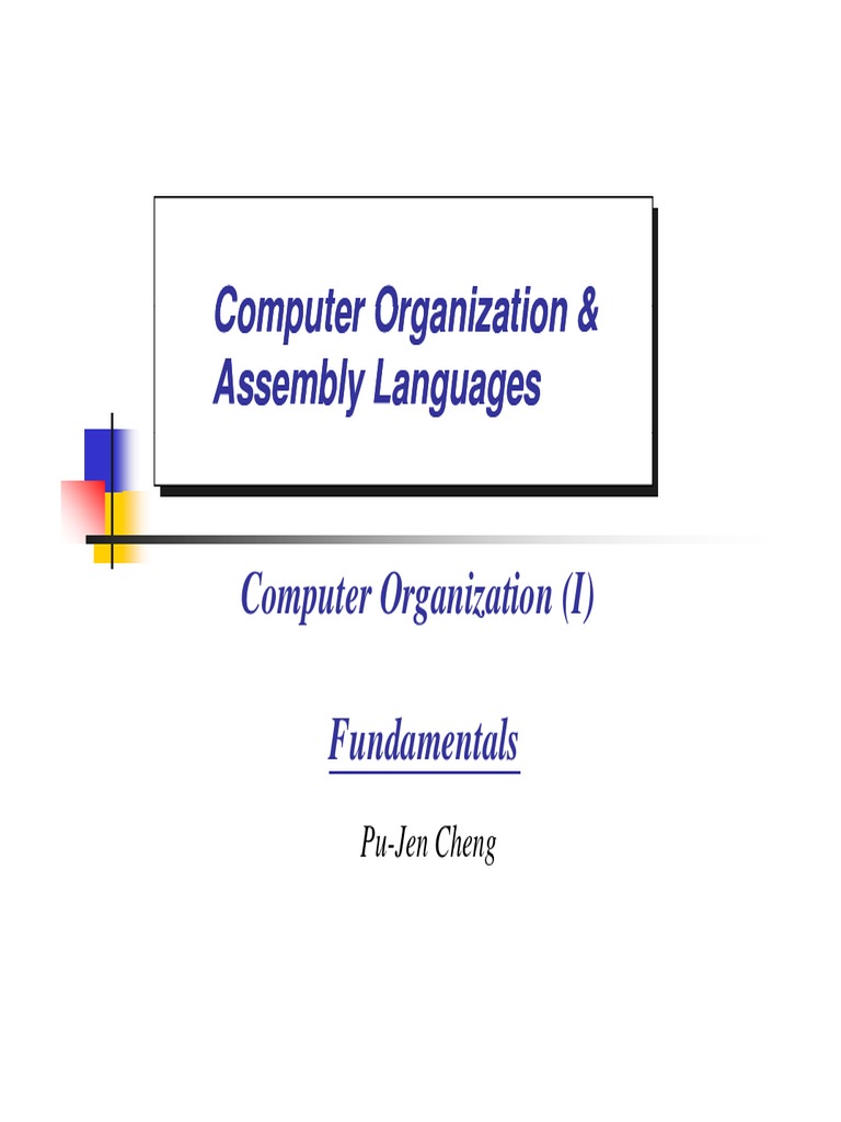 Computer Organization & Computer Organization & Computer Organization ...