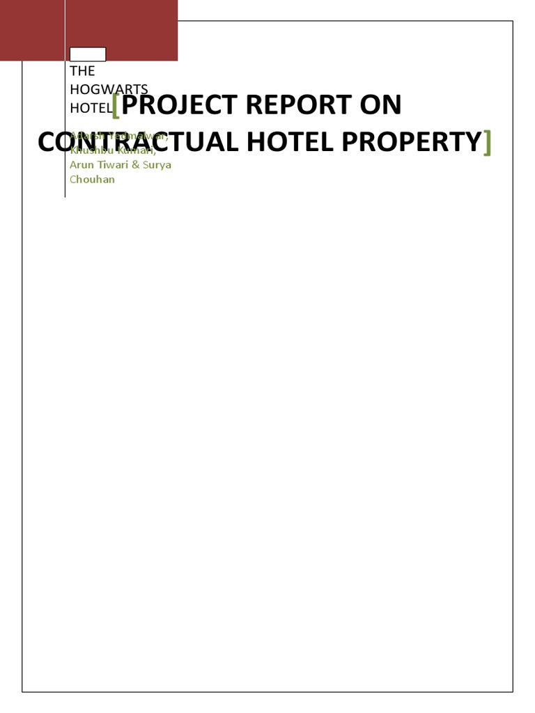 Front Office Project Minor | PDF | Pricing | Forecasting