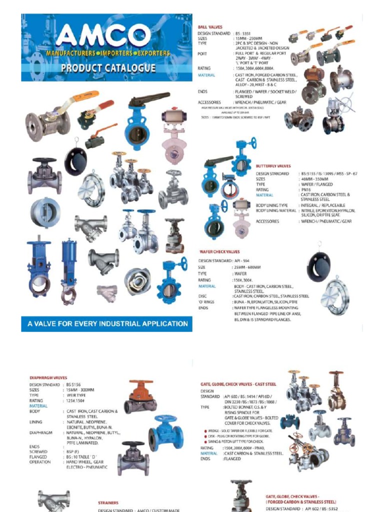 Product Catalogue - AMCO | PDF