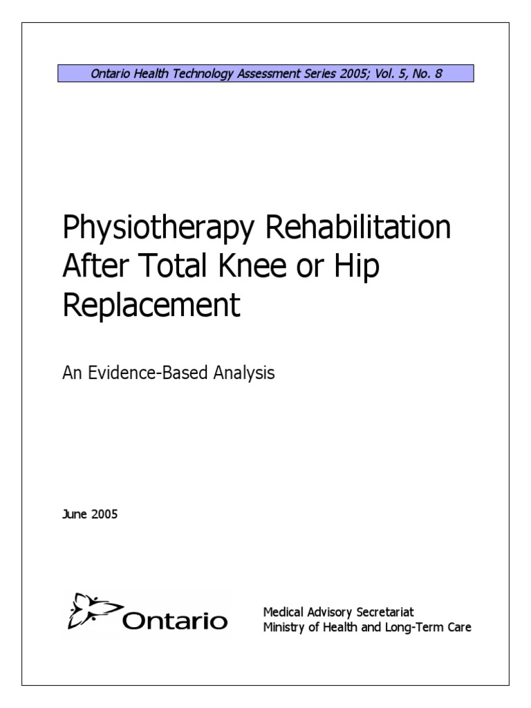 Physio Rehab TKR | PDF | Physical Therapy | Evidence Based Medicine