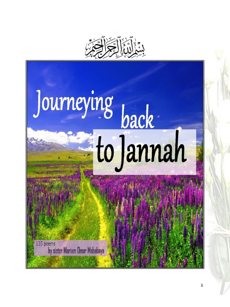Journeying Back to Jannah: A Poetic Reflection | PDF | Muhammad | Envy