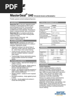 MasterProtect HB 400 Formerly Thorocoat Product Data 2010646 | PDF ...