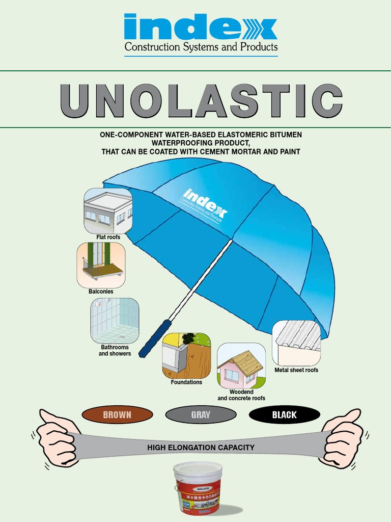 Unolastic PDF | PDF | Roof | Concrete