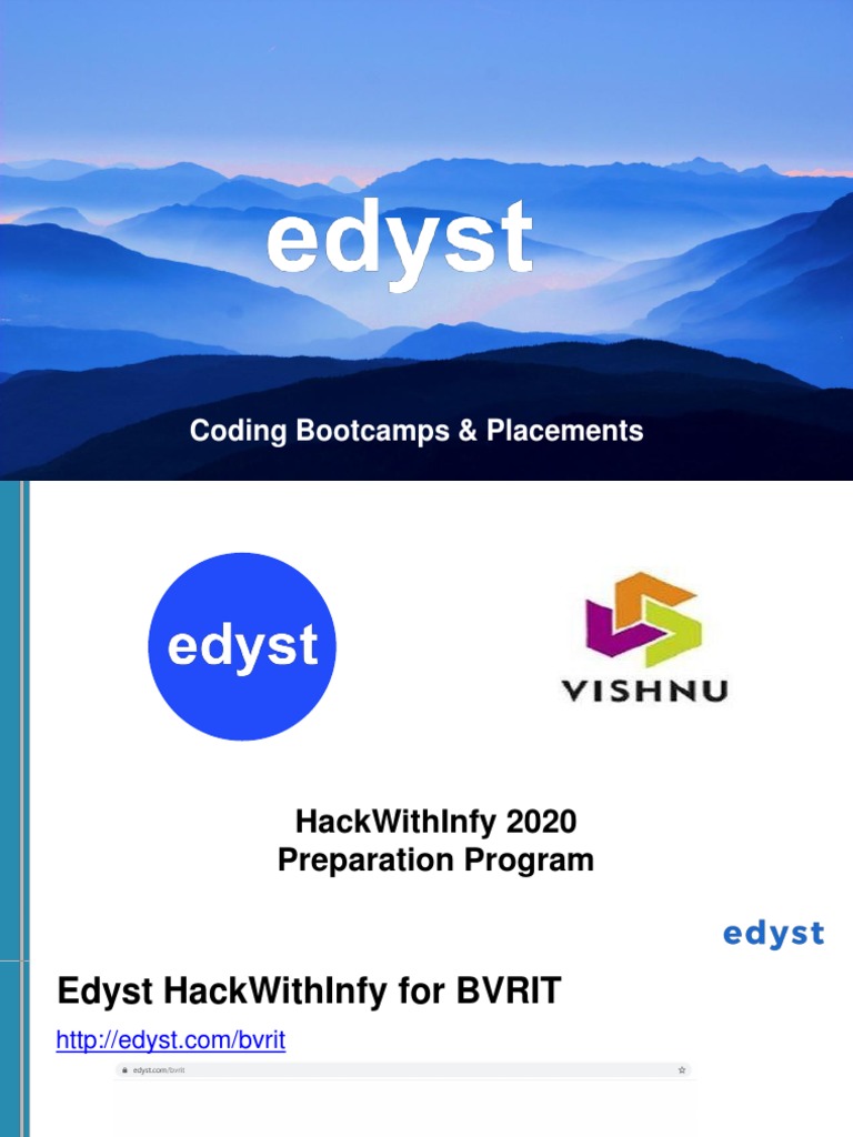 BVRIT HWI Edyst Student Program 14 May V2 | PDF | Behavior Modification ...