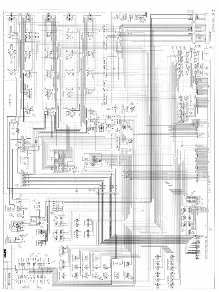 SS500 Electric Diagram Lower 1 English PDF | PDF