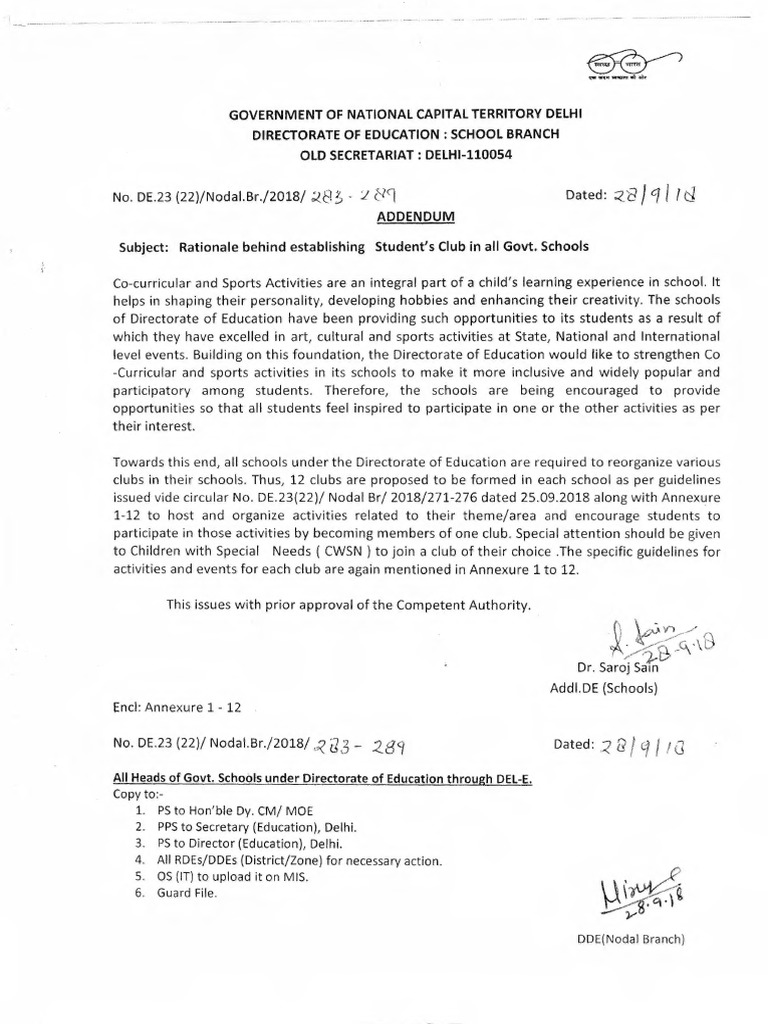 Clubs Second Circular PDF | PDF | Paintings | Asana