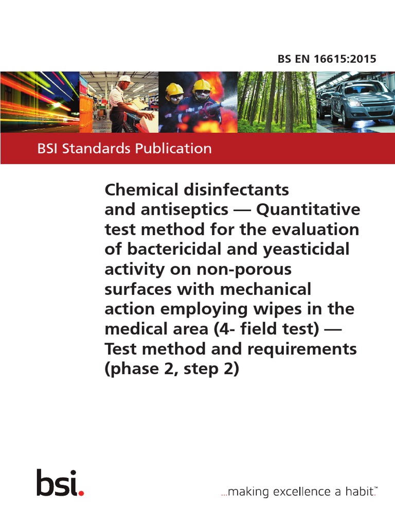 BS en 16615-2015 | PDF | European Union | Sterilization (Microbiology)